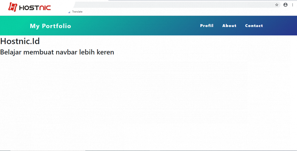 Membuat Navbar Sederhana Dengan Menu Dropdown Menggunakan Html Dan Css