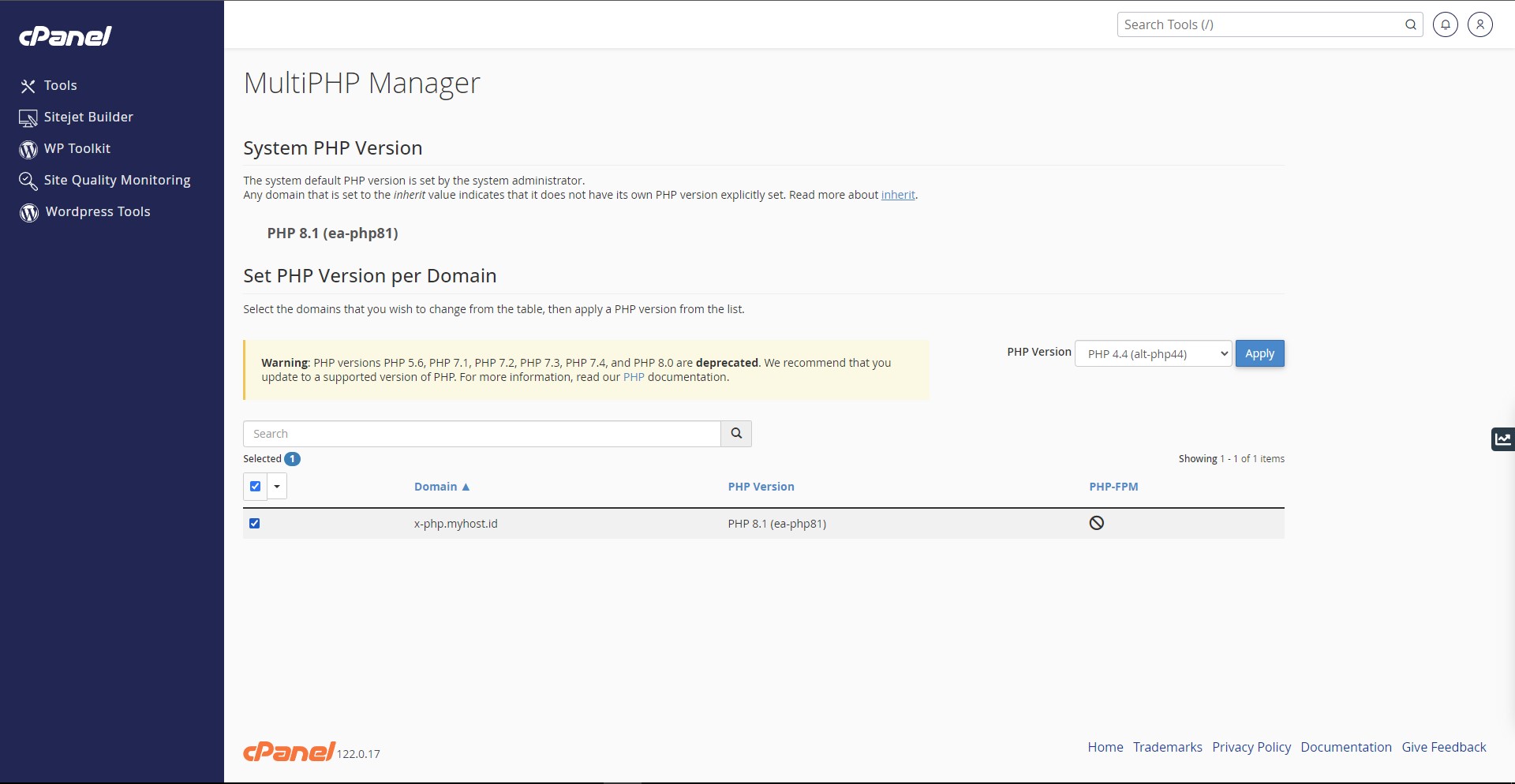 Tutorial Update PHP ke Versi Terbaru - Hostnic.id