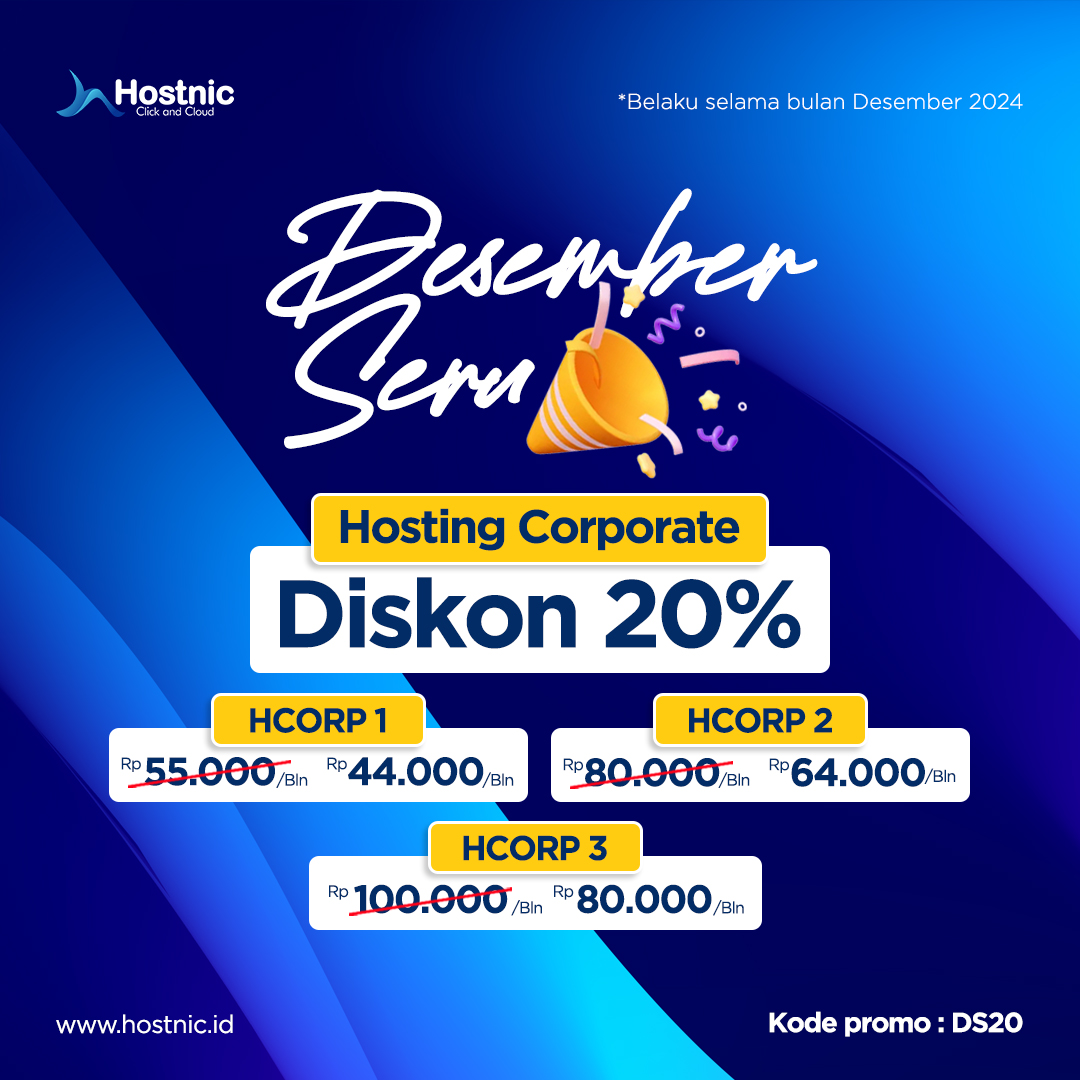Desember Seru - Web Hosting Murah Indonesia